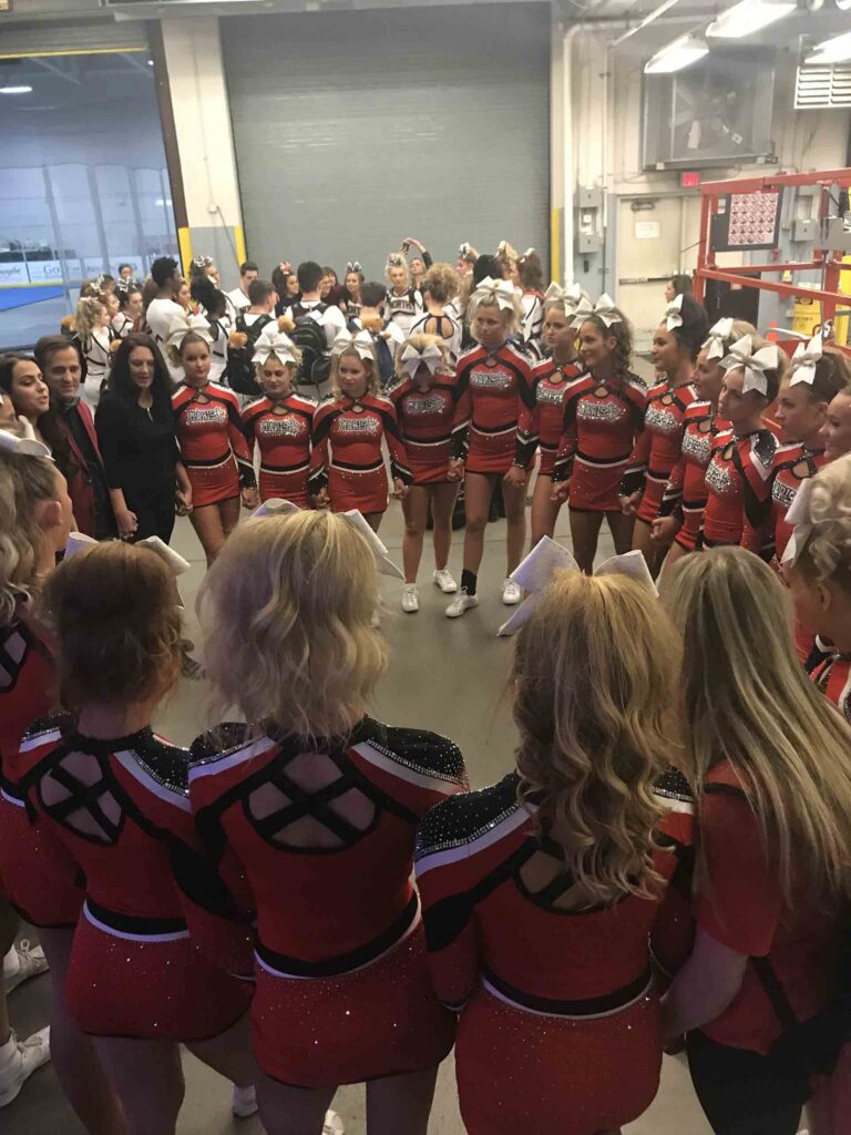 Cheerleading at State - Marist Premier Catholic College Prep Coed Chicago