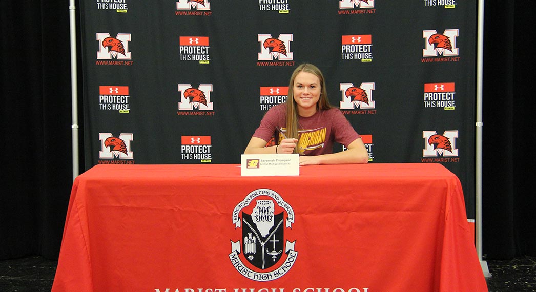 NLI Signing November - Marist Premier Catholic College Prep Coed Chicago