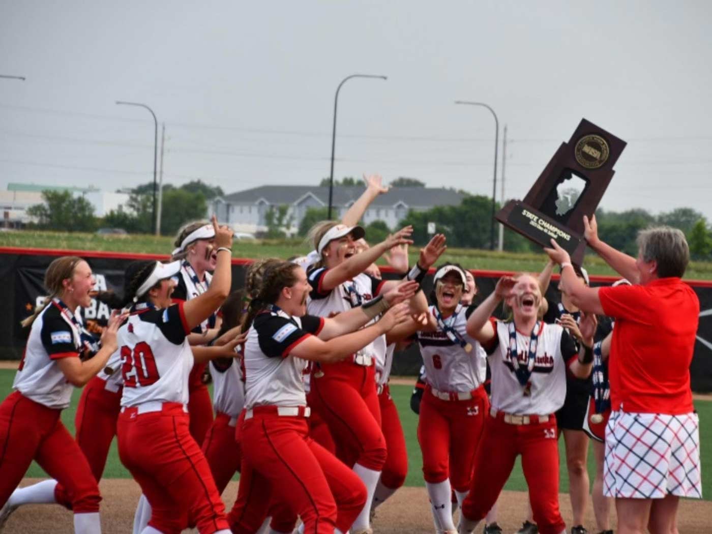 Marist Unveils New Softball State Banner - Marist Premier Catholic ...