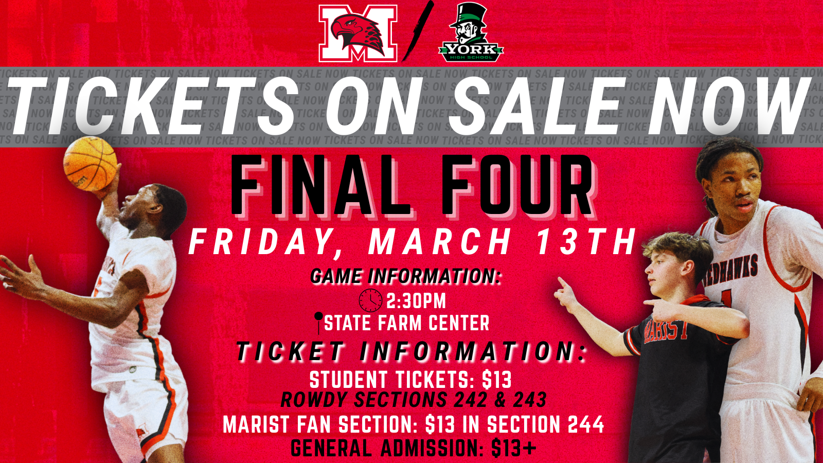 STATE SEMIFINAL INFORMATION: Ticket & Live on TV - Marist Premier ...